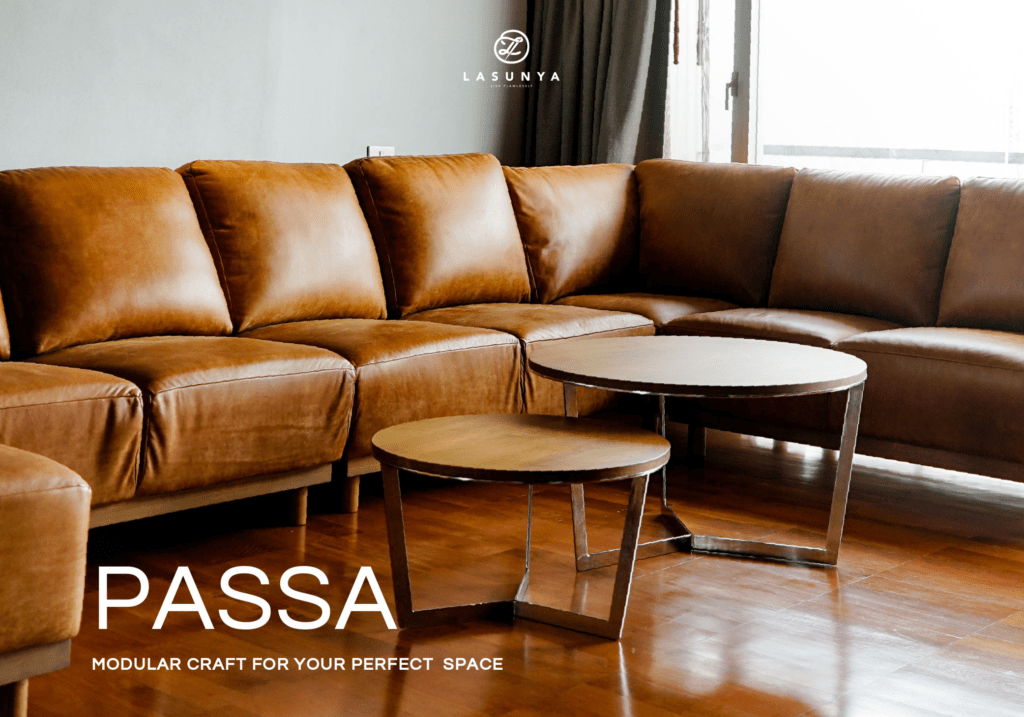 Passa โซฟาโมดูลาร์ที่ปรับแต่งได้ตามต้องการ ช่วยสร้างบรรยากาศสมบูรณ์แบบ ...